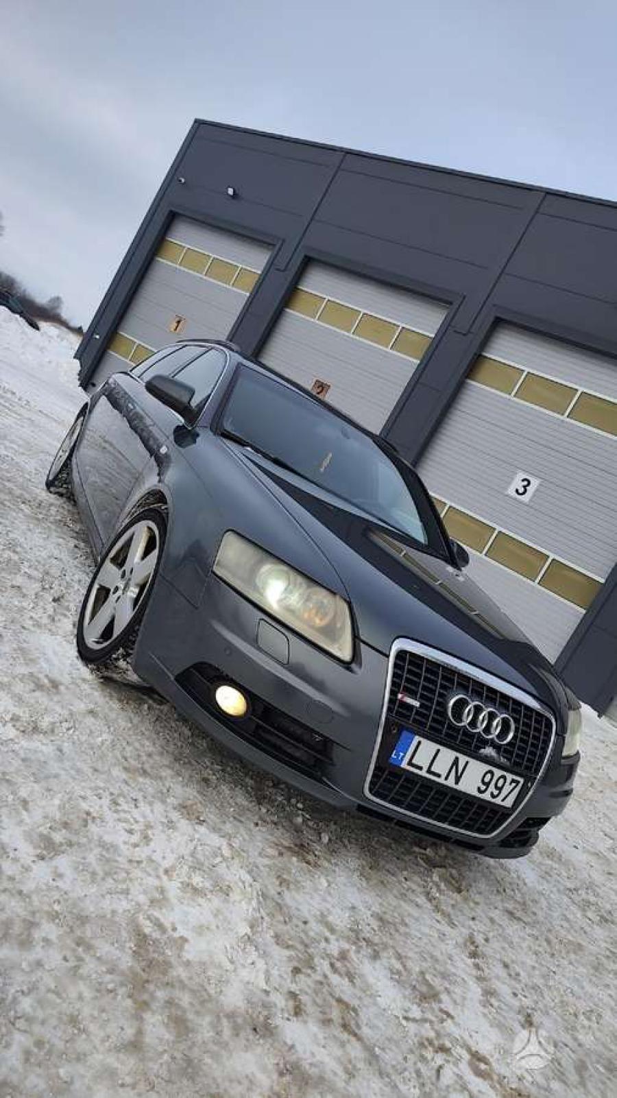 Pelēks Audi A6 2005 Klaipėda, ar dzinēja tilpumu 3.00 L un nobraukumu 300 tūkst. km par 2250 €, foto 2 vietnē AUTOMOTO.COM.LV