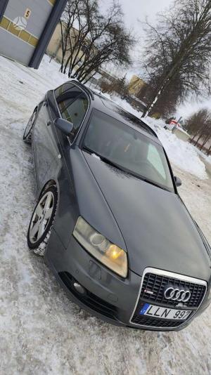 Pelēks Audi A6 2005 Klaipėda, ar dzinēja tilpumu 3.00 L un nobraukumu 300 tūkst. km par 2250 €, foto 3 vietnē AUTOMOTO.COM.LV