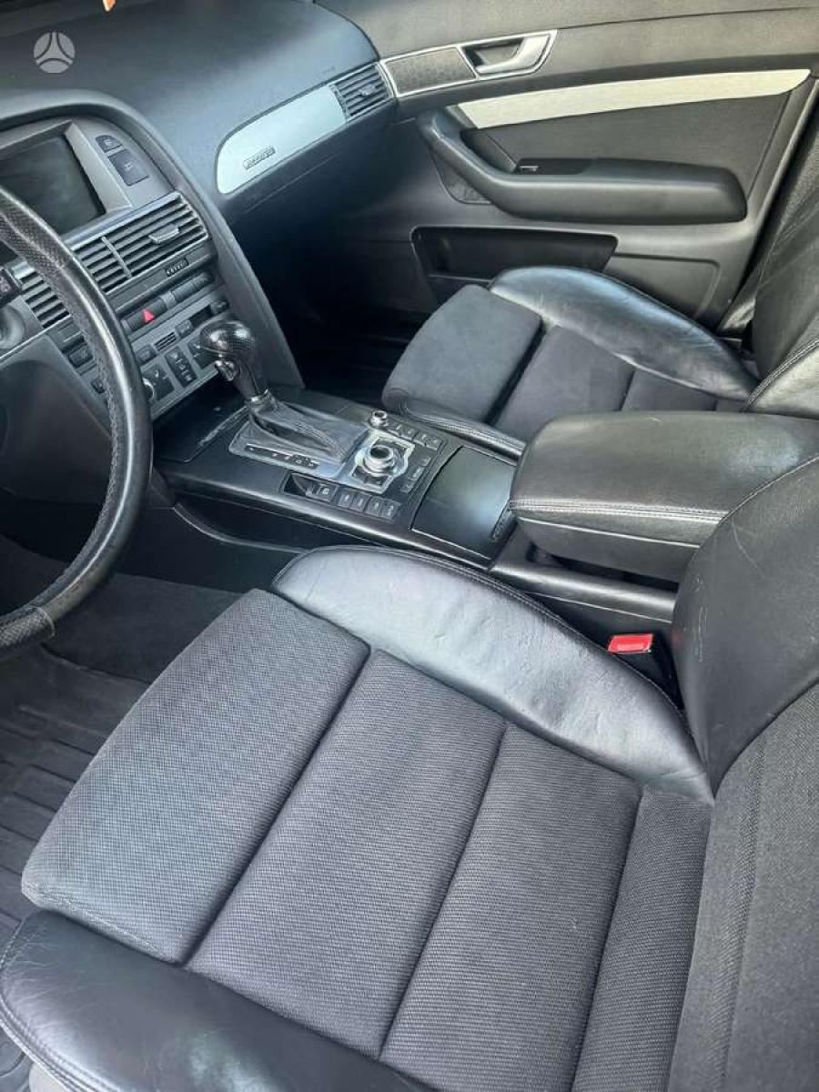 Pelēks Audi A6 2005 Klaipėda, ar dzinēja tilpumu 3.00 L un nobraukumu 300 tūkst. km par 2250 €, foto 10 vietnē AUTOMOTO.COM.LV
