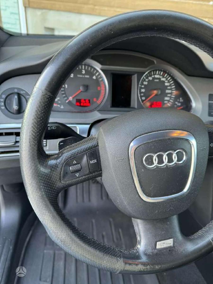 Pelēks Audi A6 2005 Klaipėda, ar dzinēja tilpumu 3.00 L un nobraukumu 300 tūkst. km par 2250 €, foto 11 vietnē AUTOMOTO.COM.LV