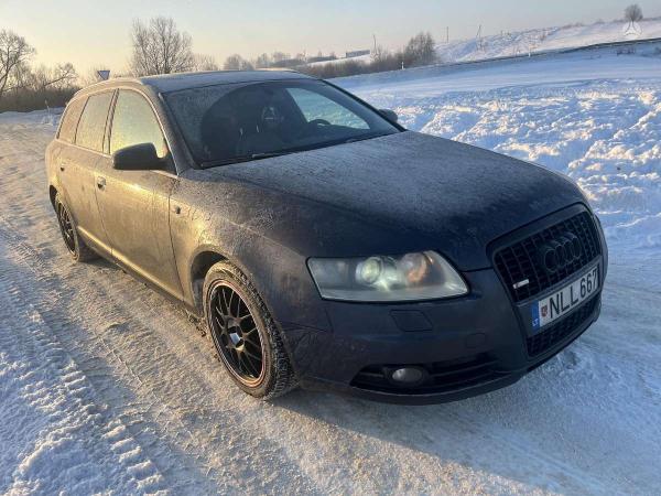Pelēks Audi A6 2005 Vievis, ar dzinēja tilpumu 2.70 L un nobraukumu 363 tūkst. km par 1499 €, foto 1 vietnē AUTOMOTO.COM.LV