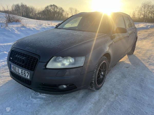 Pelēks Audi A6 2005 Vievis, ar dzinēja tilpumu 2.70 L un nobraukumu 363 tūkst. km par 1499 €, foto 2 vietnē AUTOMOTO.COM.LV