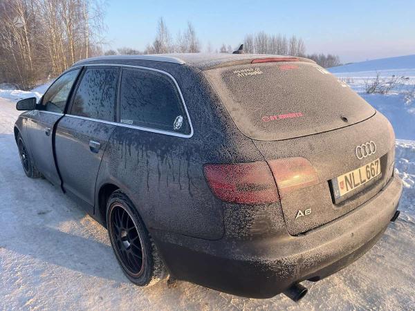 Pelēks Audi A6 2005 Vievis, ar dzinēja tilpumu 2.70 L un nobraukumu 363 tūkst. km par 1499 €, foto 4 vietnē AUTOMOTO.COM.LV
