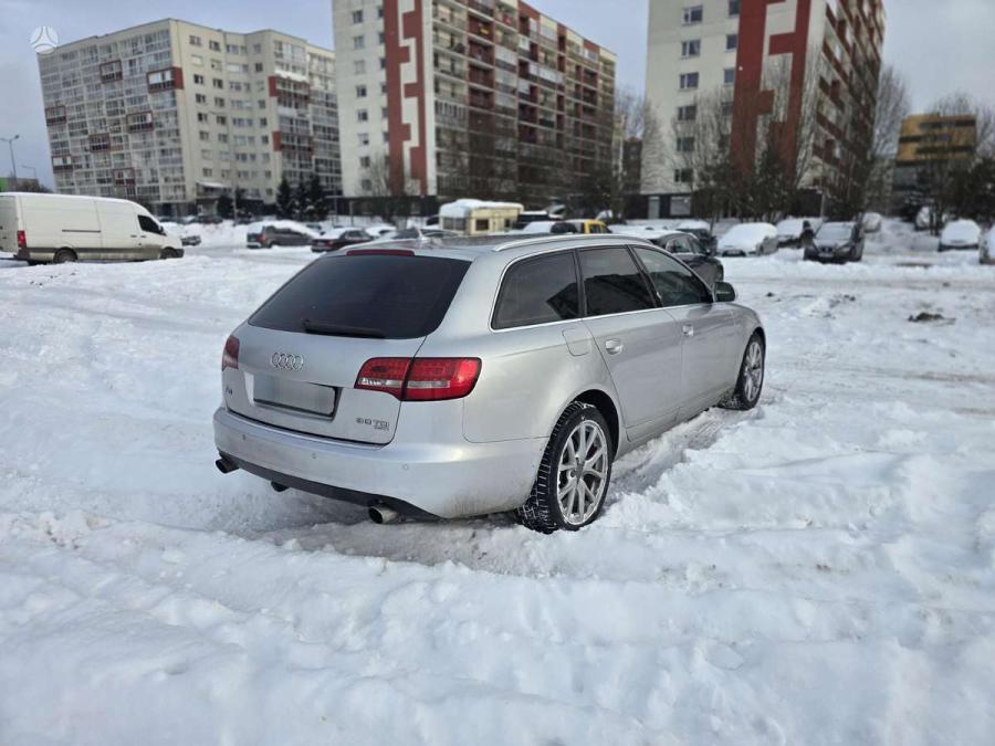Grey Audi A6 2005 in Vilnius, with an engine capacity of 3.00 L and mileage of 335 thousand km for 3950 €, photo 4 on AUTOMOTO.COM.LV