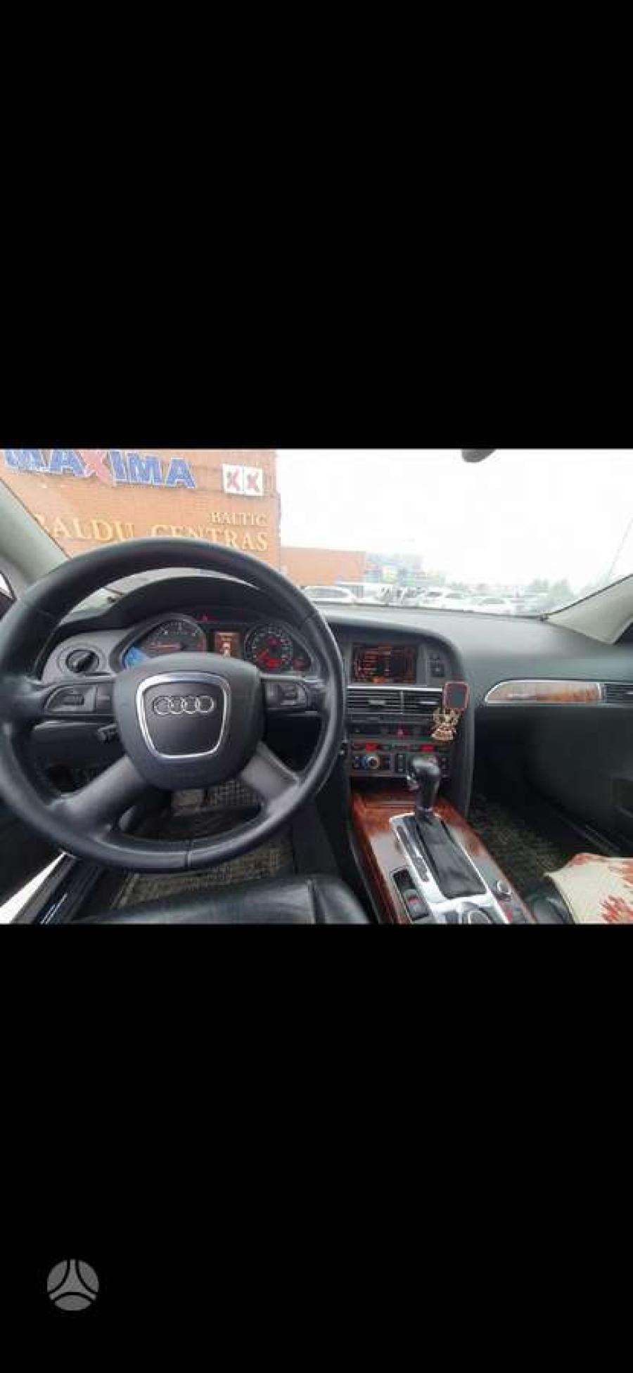 Grey Audi A6 2005 in Vilnius, with an engine capacity of 3.00 L and mileage of 335 thousand km for 3950 €, photo 13 on AUTOMOTO.COM.LV