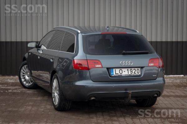 Grey Audi A6 2005 in Talsi, with an engine capacity of 2.70 L and mileage of 0 thousand km for 3990 €, photo 4 on AUTOMOTO.COM.LV