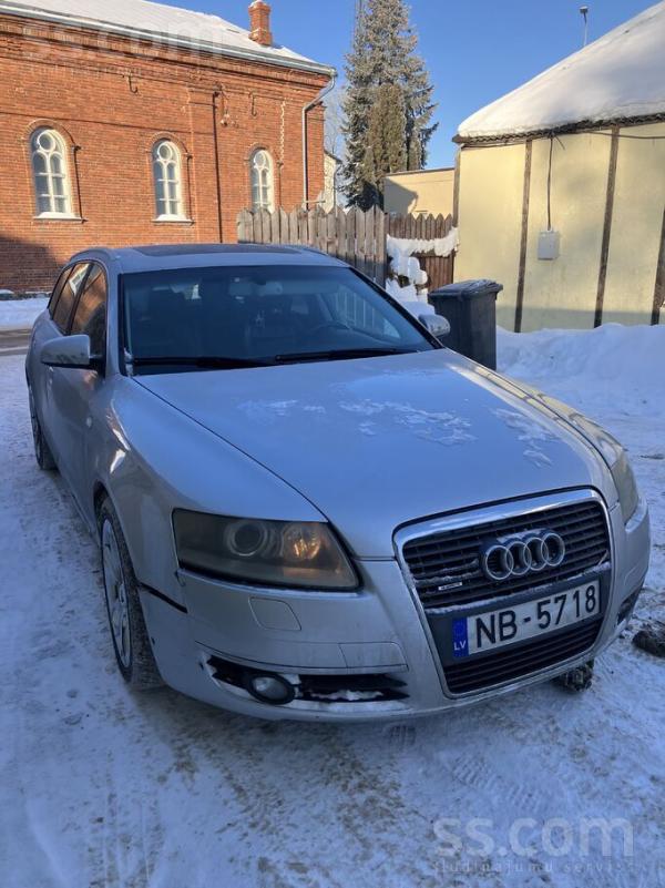 Pelēks Audi A6 2005 Ludza, ar dzinēja tilpumu 3.00 L un nobraukumu 335 tūkst. km par 2250 €, foto 2 vietnē AUTOMOTO.COM.LV