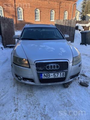Pelēks Audi A6 2005 Ludza, ar dzinēja tilpumu 3.00 L un nobraukumu 335 tūkst. km par 2250 €, foto 3 vietnē AUTOMOTO.COM.LV