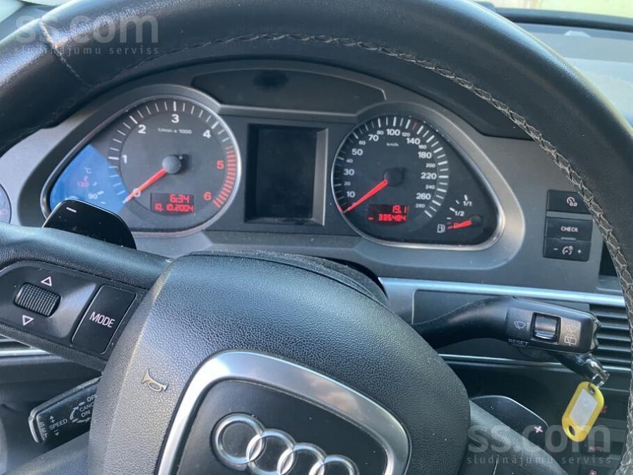 Pelēks Audi A6 2005 Ludza, ar dzinēja tilpumu 3.00 L un nobraukumu 335 tūkst. km par 2250 €, foto 8 vietnē AUTOMOTO.COM.LV