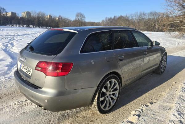 Pelēks Audi A6 2005 Viļņa, ar dzinēja tilpumu 2.70 L un nobraukumu 374 tūkst. km par 2000 €, foto 3 vietnē AUTOMOTO.COM.LV