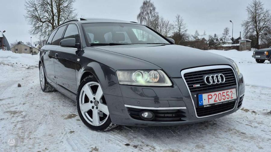 Grey Audi A6 2005 in Utena, with an engine capacity of 2.97 L and mileage of 294 thousand km for 3690 €, photo 2 on AUTOMOTO.COM.LV
