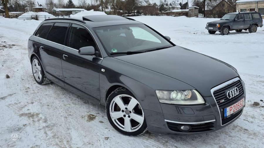 Grey Audi A6 2005 in Utena, with an engine capacity of 2.97 L and mileage of 294 thousand km for 3690 €, photo 3 on AUTOMOTO.COM.LV