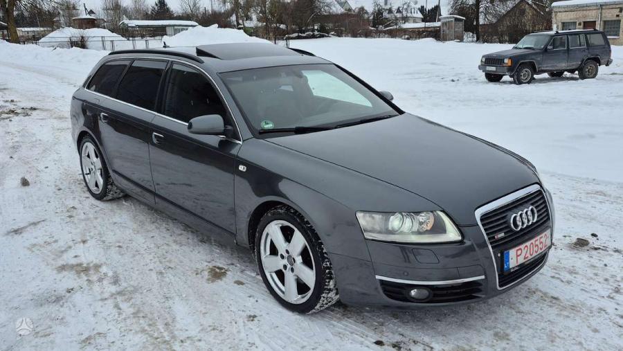 Grey Audi A6 2005 in Utena, with an engine capacity of 2.97 L and mileage of 294 thousand km for 3690 €, photo 4 on AUTOMOTO.COM.LV