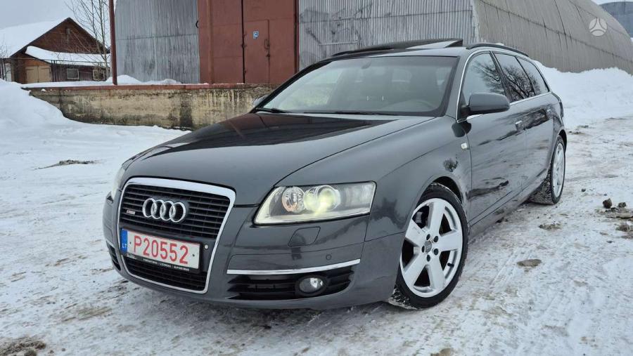 Grey Audi A6 2005 in Utena, with an engine capacity of 2.97 L and mileage of 294 thousand km for 3690 €, photo 5 on AUTOMOTO.COM.LV
