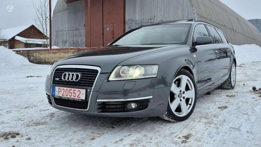Grey Audi A6 2005 in Utena, with an engine capacity of 2.97 L and mileage of 294 thousand km for 3690 €, photo 7 on AUTOMOTO.COM.LV