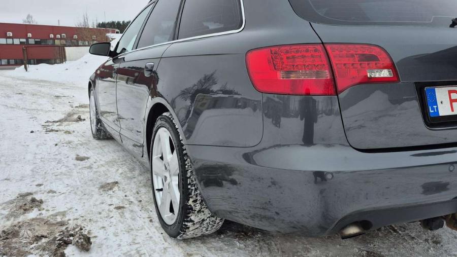 Grey Audi A6 2005 in Utena, with an engine capacity of 2.97 L and mileage of 294 thousand km for 3690 €, photo 11 on AUTOMOTO.COM.LV