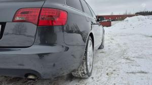 Grey Audi A6 2005 in Utena, with an engine capacity of 2.97 L and mileage of 294 thousand km for 3690 €, photo 14 on AUTOMOTO.COM.LV