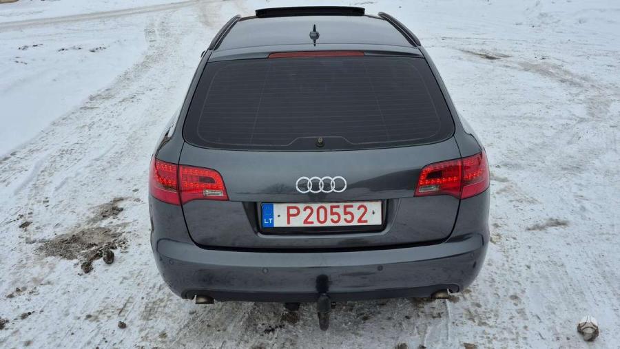 Grey Audi A6 2005 in Utena, with an engine capacity of 2.97 L and mileage of 294 thousand km for 3690 €, photo 15 on AUTOMOTO.COM.LV