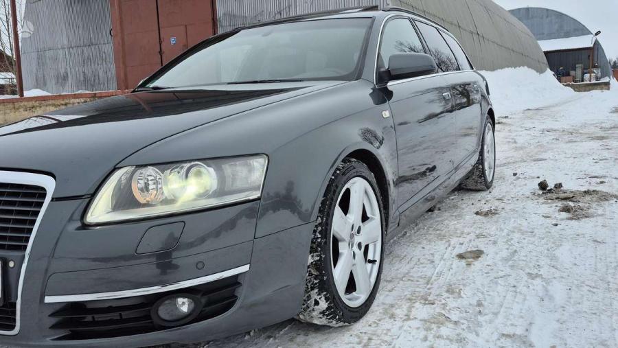 Grey Audi A6 2005 in Utena, with an engine capacity of 2.97 L and mileage of 294 thousand km for 3690 €, photo 16 on AUTOMOTO.COM.LV
