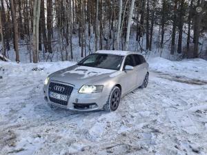 Grey Audi A6 2005 in Vilnius, with an engine capacity of 2.97 L and mileage of 330 thousand km for 1690 €, photo  on AUTOMOTO.COM.LV