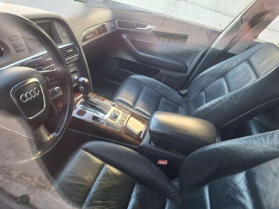 Pelēks Audi A6 2005 Kauņa, ar dzinēja tilpumu 2.97 L un nobraukumu 308 tūkst. km par 1900 €, foto 4 vietnē AUTOMOTO.COM.LV