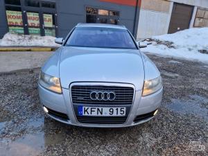 Grey Audi A6 2005 in Klaipeda, with an engine capacity of 3.00 L and mileage of 386 thousand km for 1750 €, photo 2 on AUTOMOTO.COM.LV