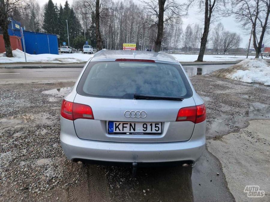 Grey Audi A6 2005 in Klaipeda, with an engine capacity of 3.00 L and mileage of 386 thousand km for 1750 €, photo 6 on AUTOMOTO.COM.LV