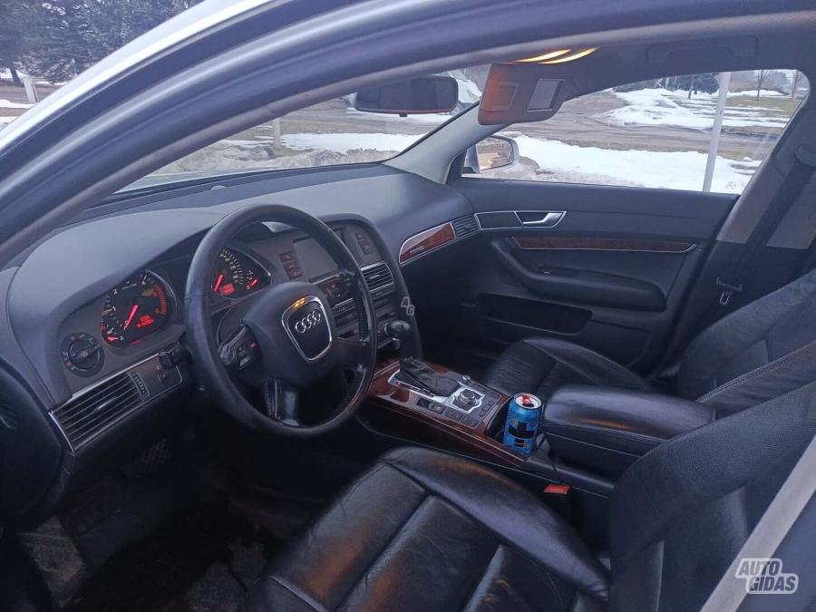 Grey Audi A6 2005 in Klaipeda, with an engine capacity of 3.00 L and mileage of 386 thousand km for 1750 €, photo 9 on AUTOMOTO.COM.LV