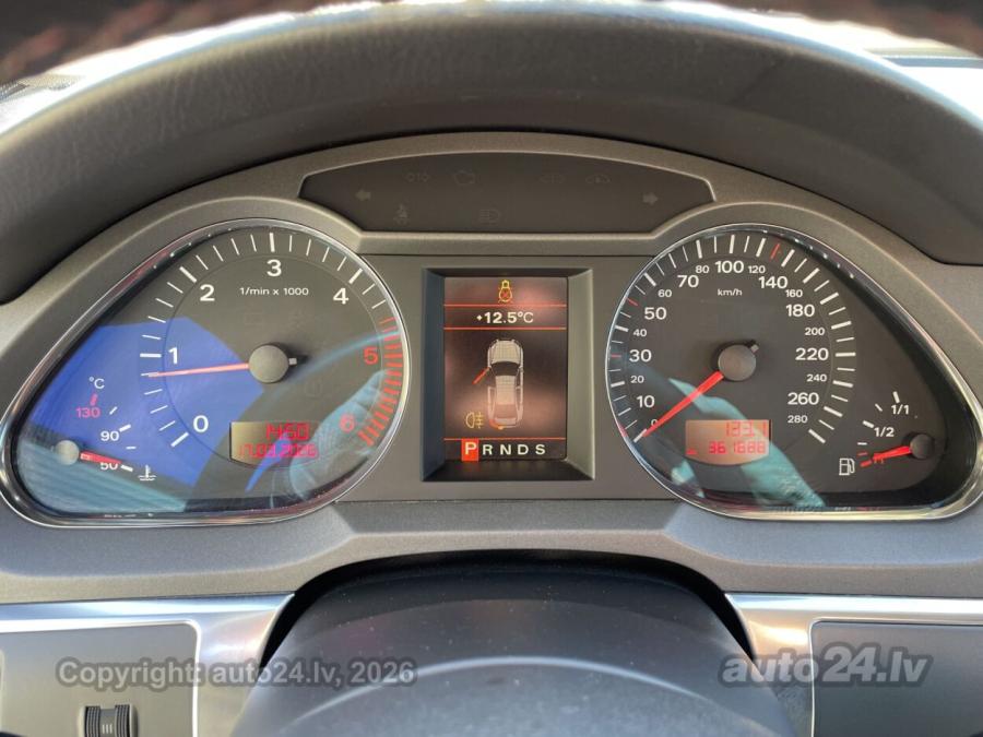 Grey Audi A6 2005 in Tartu, with an engine capacity of 3.00 L and mileage of 361 thousand km for 2999 €, photo 13 on AUTOMOTO.COM.LV