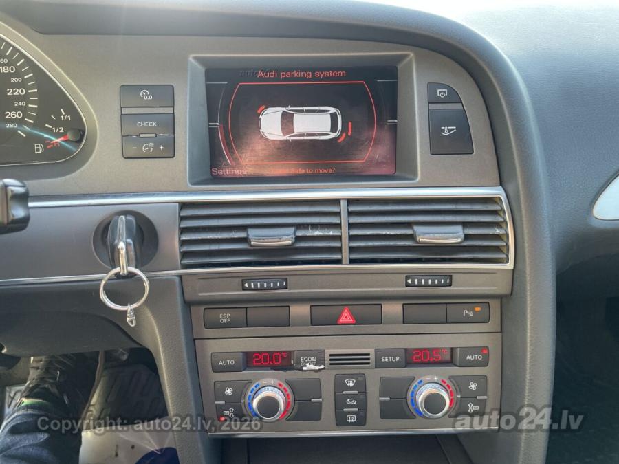 Grey Audi A6 2005 in Tartu, with an engine capacity of 3.00 L and mileage of 361 thousand km for 2999 €, photo 14 on AUTOMOTO.COM.LV