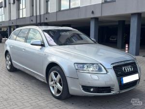 Pelēks Audi A6 2005 Kauņa, ar dzinēja tilpumu 3.00 L un nobraukumu 390 tūkst. km par 1500 €, foto 2 vietnē AUTOMOTO.COM.LV