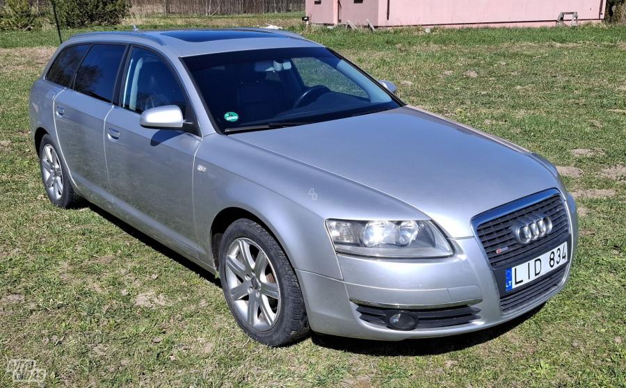 Grey Audi A6 2005 in Vilnius, with an engine capacity of 2.40 L and mileage of 355 thousand km for 2750 €, photo 1 on AUTOMOTO.COM.LV