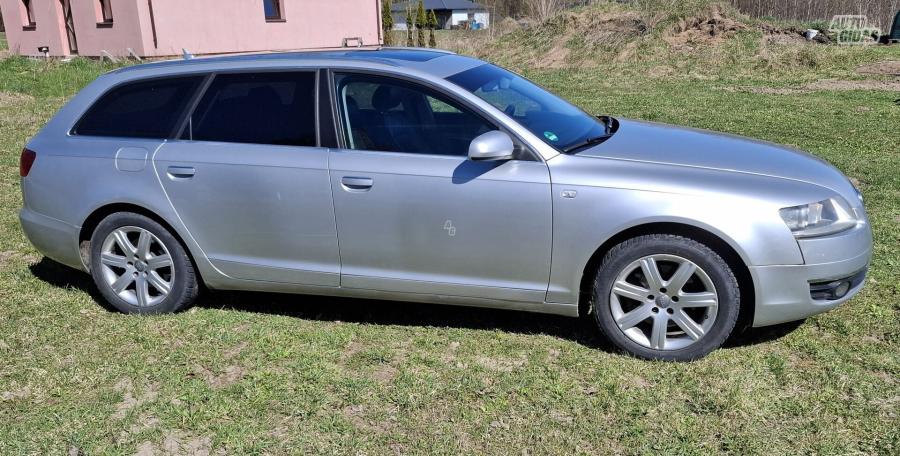 Grey Audi A6 2005 in Vilnius, with an engine capacity of 2.40 L and mileage of 355 thousand km for 2750 €, photo 3 on AUTOMOTO.COM.LV