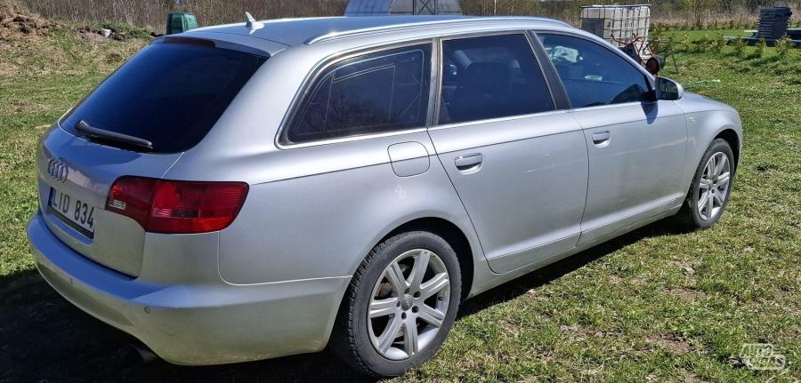 Grey Audi A6 2005 in Vilnius, with an engine capacity of 2.40 L and mileage of 355 thousand km for 2750 €, photo 5 on AUTOMOTO.COM.LV