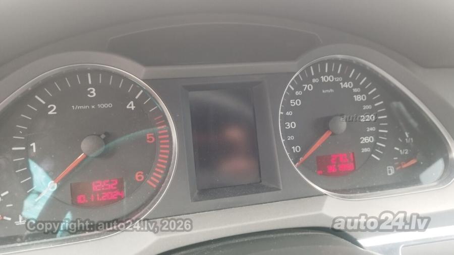 Grey Audi A6 2005 in Tallinn, with an engine capacity of 3.00 L and mileage of 360 thousand km for 2999 €, photo 11 on AUTOMOTO.COM.LV