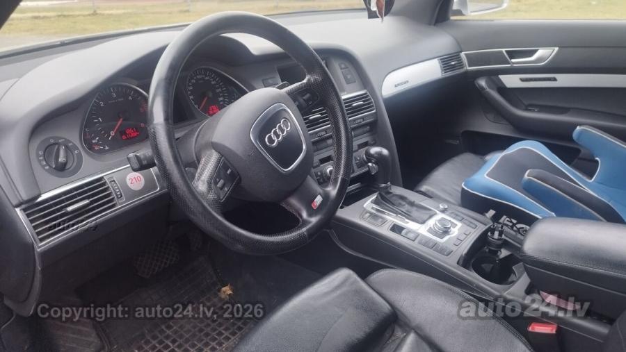 Grey Audi A6 2005 in Tallinn, with an engine capacity of 3.00 L and mileage of 360 thousand km for 2999 €, photo 12 on AUTOMOTO.COM.LV