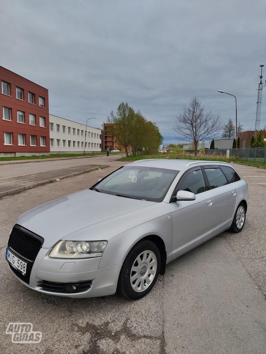 Pelēks Audi A6 2005 Klaipėda, ar dzinēja tilpumu 2.00 L un nobraukumu 250 tūkst. km par 1500 €, foto 1 vietnē AUTOMOTO.COM.LV