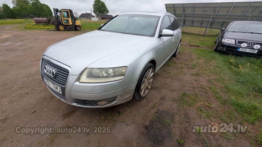 Grey Audi A6 2005 in Jogeva, with an engine capacity of 3.00 L and mileage of 340 thousand km for 1499 €, photo 5 on AUTOMOTO.COM.LV