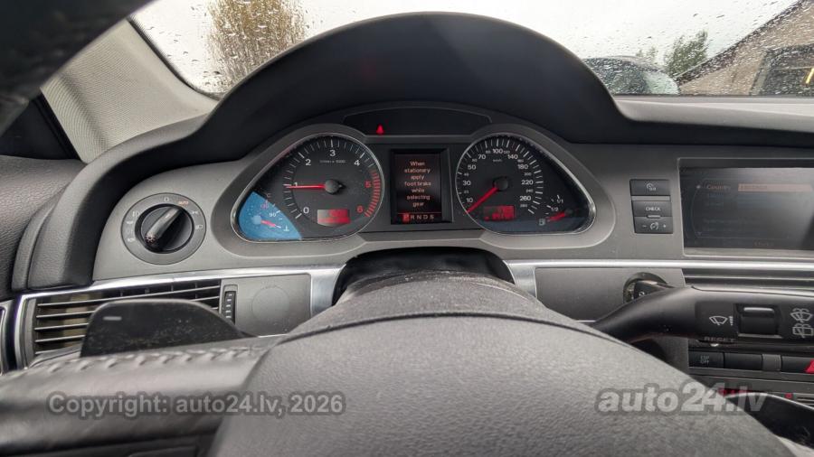 Grey Audi A6 2005 in Jogeva, with an engine capacity of 3.00 L and mileage of 340 thousand km for 1499 €, photo 6 on AUTOMOTO.COM.LV