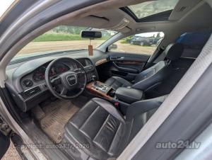 Pelēks Audi A6 2005 Mustvē, ar dzinēja tilpumu 3.00 L un nobraukumu 380 tūkst. km par 1299 €, foto 9 vietnē AUTOMOTO.COM.LV