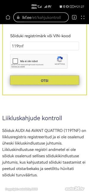 Pelēks Audi A6 2005 Veru, ar dzinēja tilpumu 3.00 L un nobraukumu 464 tūkst. km par 2499 €, foto 13 vietnē AUTOMOTO.COM.LV