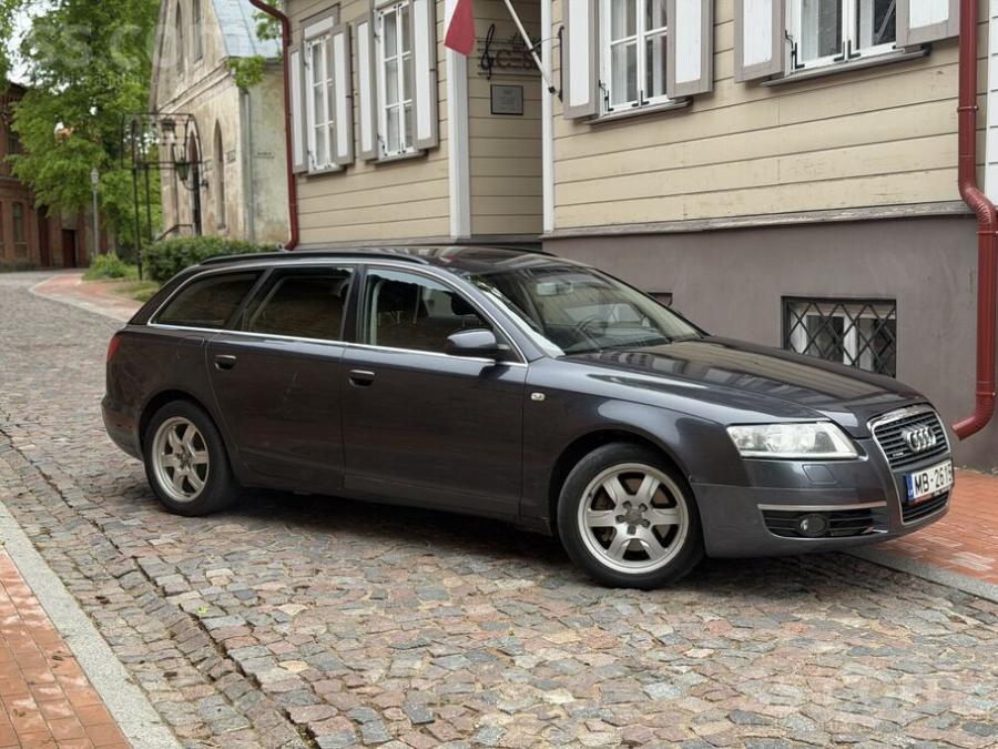 Grey Audi A6 2005 in Cesis, with an engine capacity of 3.00 L and mileage of 238 thousand km for 2990 €, photo 7 on AUTOMOTO.COM.LV