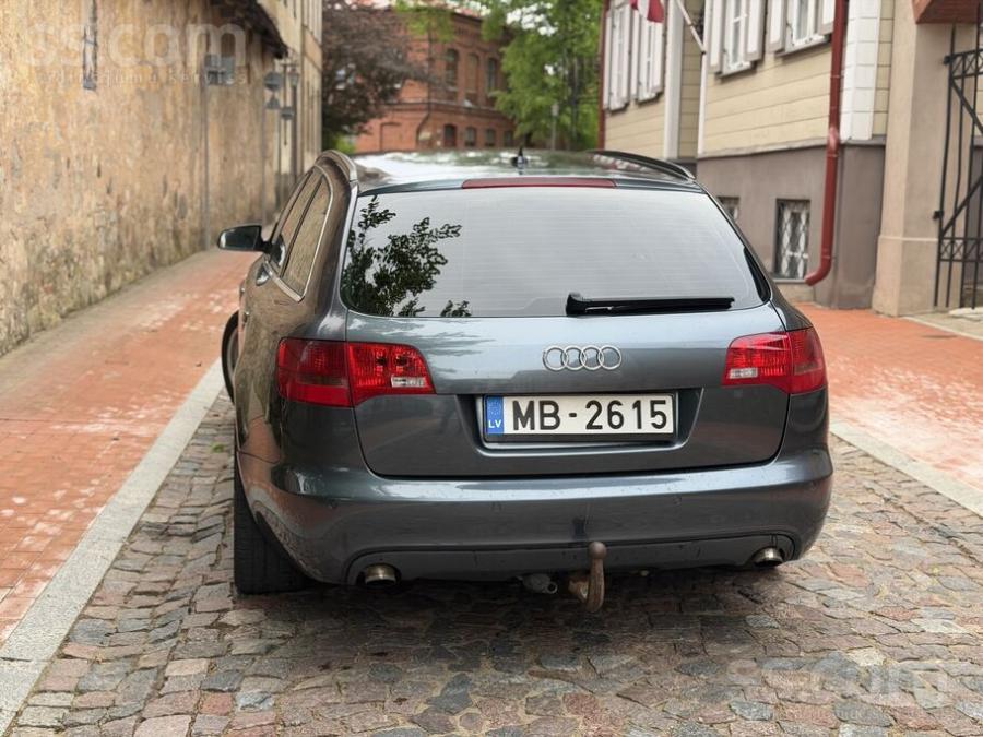 Grey Audi A6 2005 in Cesis, with an engine capacity of 3.00 L and mileage of 238 thousand km for 2990 €, photo 8 on AUTOMOTO.COM.LV