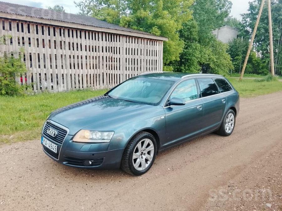 Grey Audi A6 2005 in Kuldiga, with an engine capacity of 2.70 L and mileage of 513 thousand km for 1100 €, photo 1 on AUTOMOTO.COM.LV