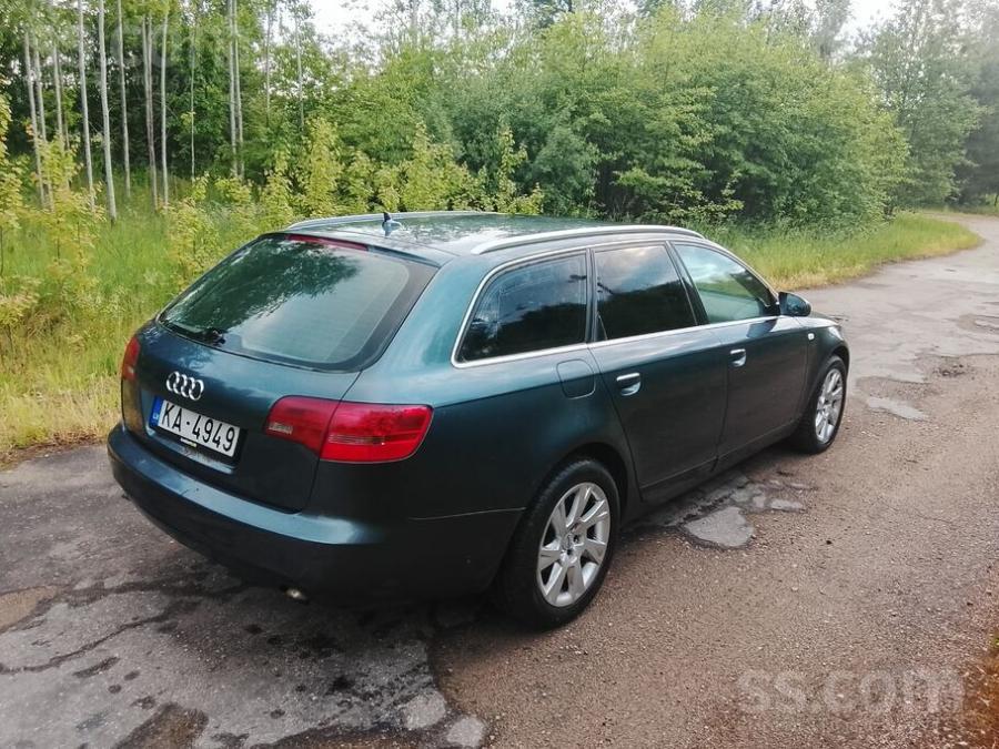 Grey Audi A6 2005 in Kuldiga, with an engine capacity of 2.70 L and mileage of 513 thousand km for 1100 €, photo 4 on AUTOMOTO.COM.LV