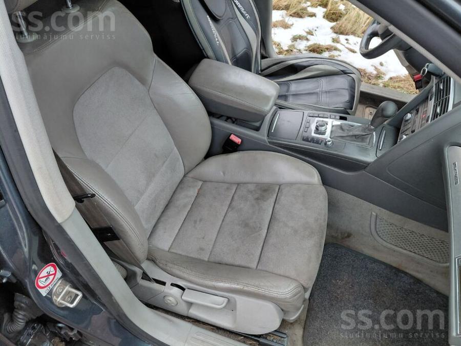 Grey Audi A6 2005 in Kuldiga, with an engine capacity of 2.70 L and mileage of 513 thousand km for 1100 €, photo 8 on AUTOMOTO.COM.LV