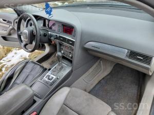 Grey Audi A6 2005 in Kuldiga, with an engine capacity of 2.70 L and mileage of 513 thousand km for 1100 €, photo 10 on AUTOMOTO.COM.LV