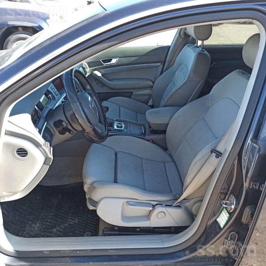 Pelēks Audi A6 2005 Daugavpils, ar dzinēja tilpumu 2.70 L un nobraukumu 0 tūkst. km par 3350 €, foto 17 vietnē AUTOMOTO.COM.LV