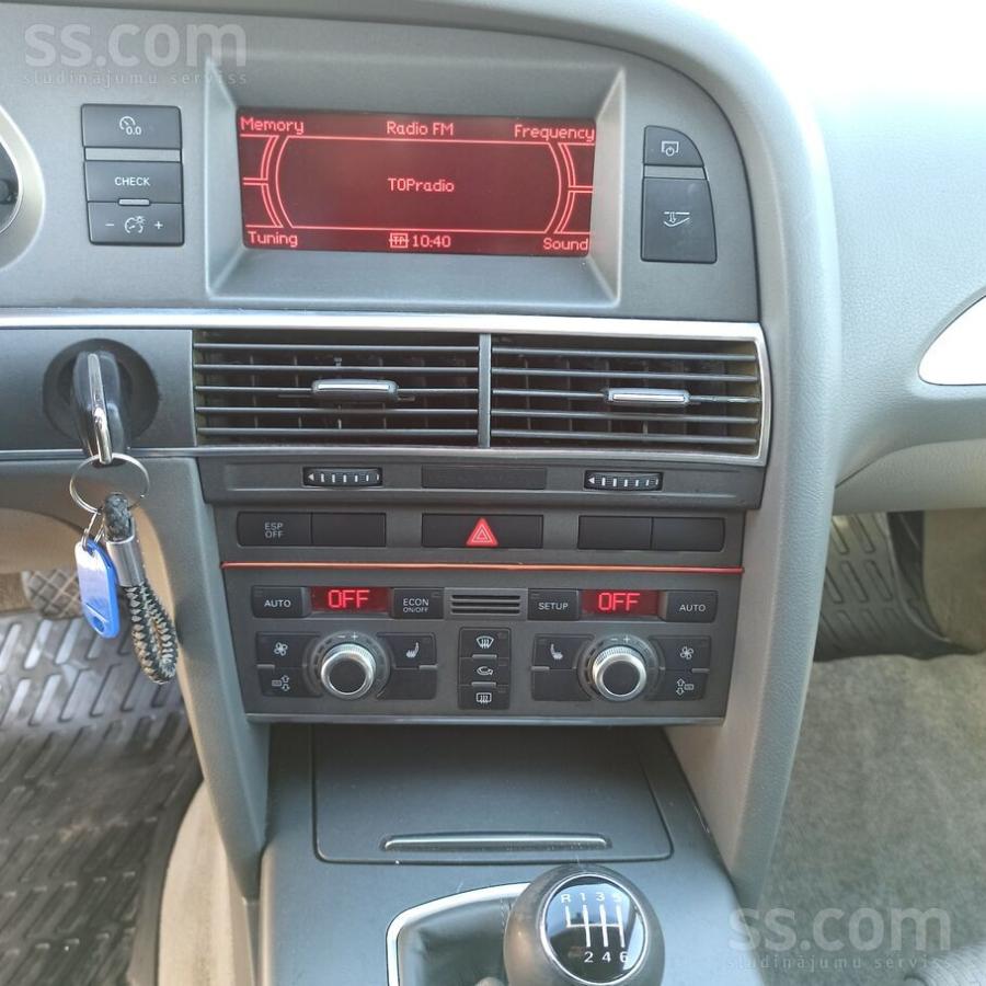 Pelēks Audi A6 2005 Daugavpils, ar dzinēja tilpumu 2.70 L un nobraukumu 0 tūkst. km par 3350 €, foto 28 vietnē AUTOMOTO.COM.LV