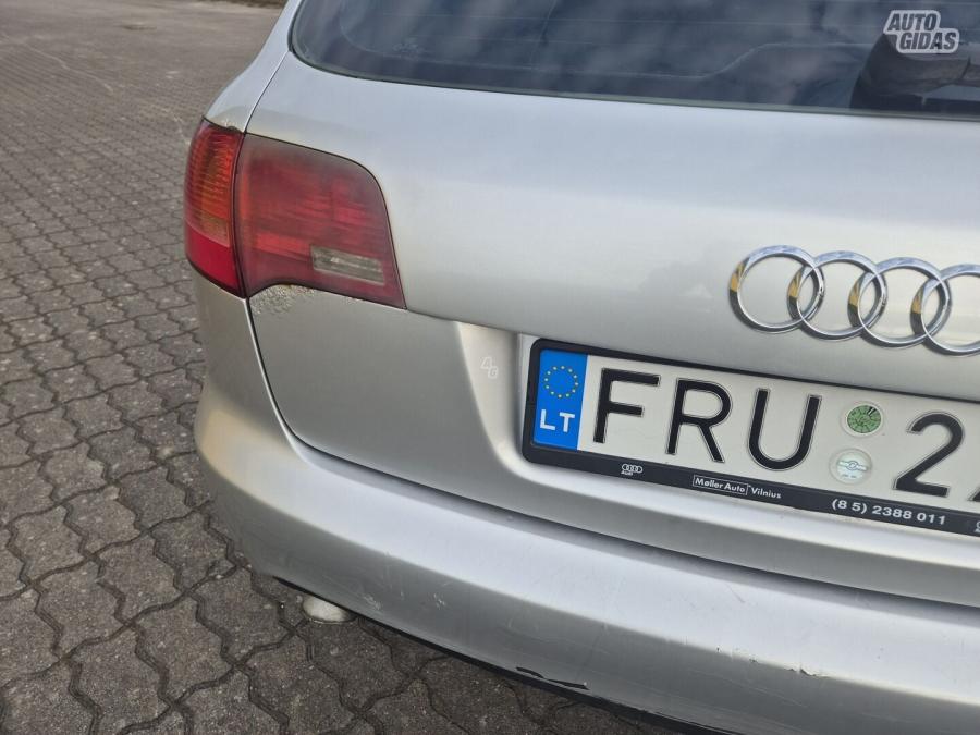 Pelēks Audi A6 2005 Klaipėda, ar dzinēja tilpumu 2.70 L un nobraukumu 360 tūkst. km par 1700 €, foto 15 vietnē AUTOMOTO.COM.LV